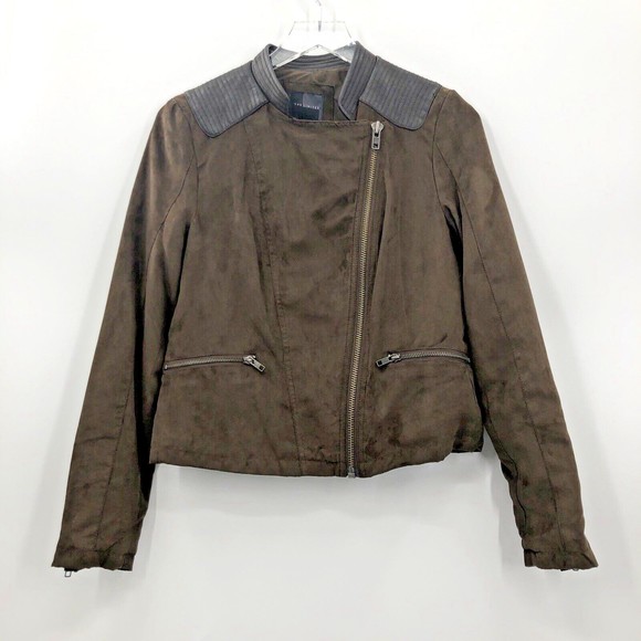 The Limited | Jackets & Coats | The Limited Jacket Small Brown Moto ...